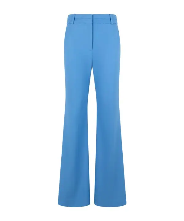 Veronica Beard High-waist Palazzo Pants - Blue