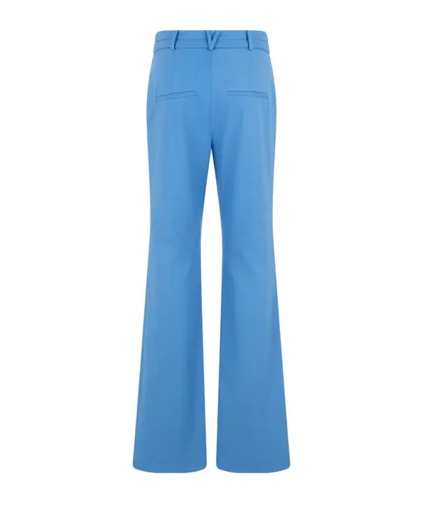 Veronica Beard High-waist Palazzo Pants - Blue