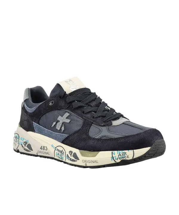 Premiata Mase 25 Lace-up Sneakers - Black