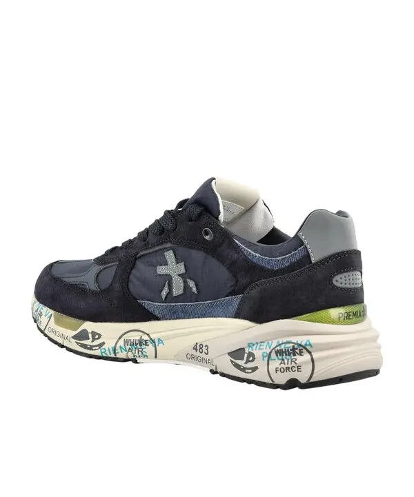 Premiata Mase 25 Lace-up Sneakers - Black
