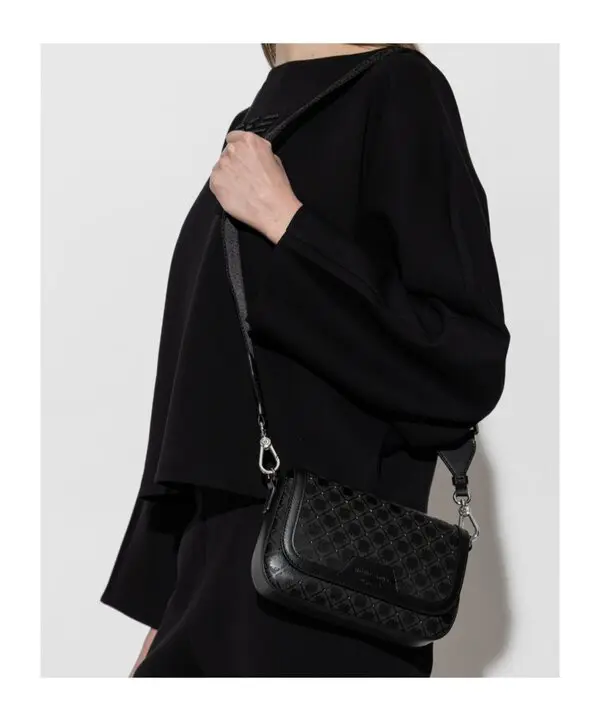 Emporio Armani Logo Pattern Shoulder Bag