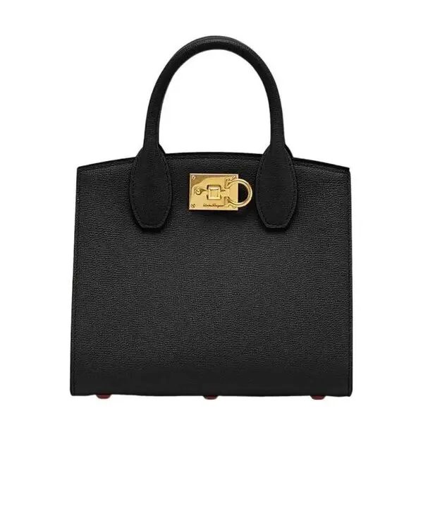 FERRAGAMO Studio Box Tote Bag