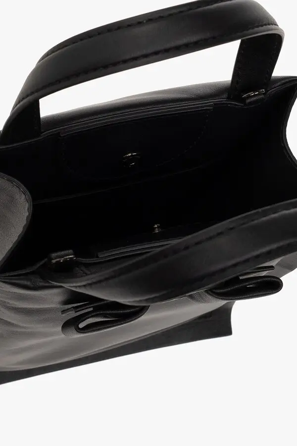 FERRAGAMO Buckle-detail Leather Tote Bag