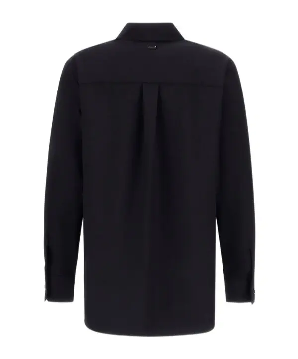 Herno Flap-pocket Buttoned Shirt - Navy Blue
