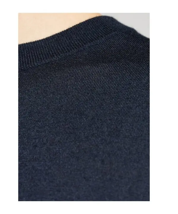 LISA YANG Johannes Knitted T-shirt - Navy