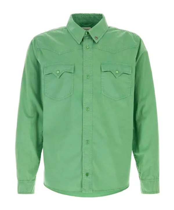 Versace Western Pocket Shirt - Grass Green