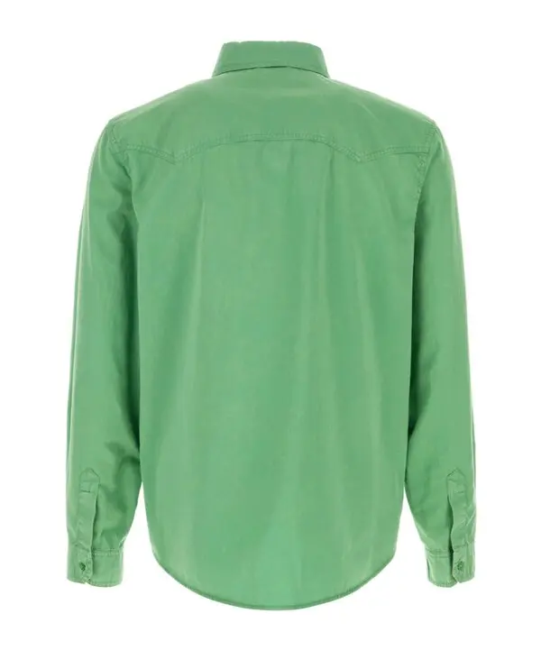 Versace Western Pocket Shirt - Grass Green