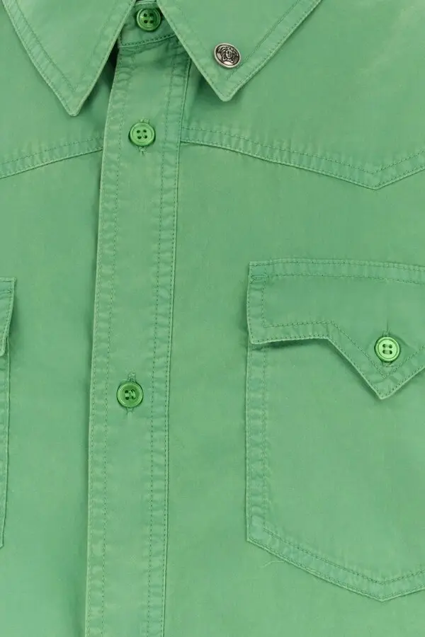 Versace Western Pocket Shirt - Grass Green