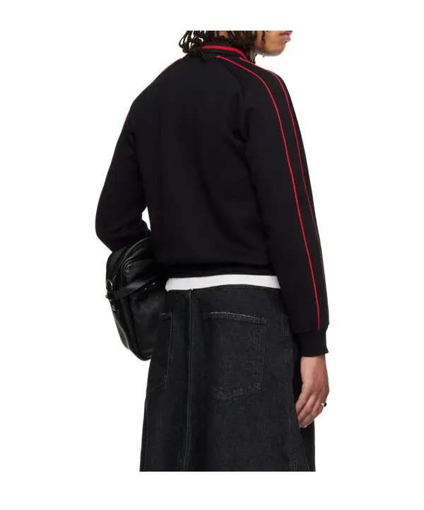 LU'U DAN Pit Stop Long-sleeve Polo Shirt