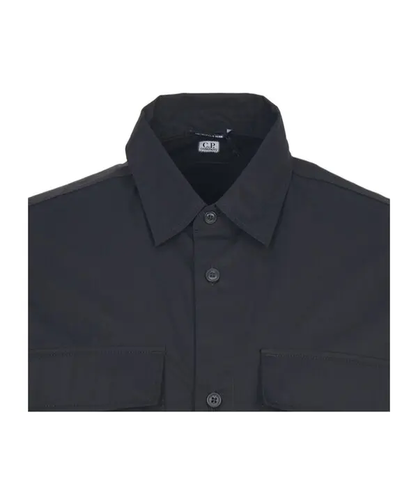 C.P. COMPANY Metropolis Short-sleeve Shirt - Black