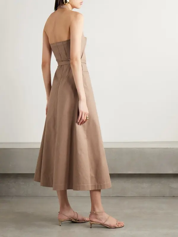Cult Gaia Rocio Backless Dress With Tie