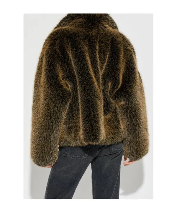 STAND STUDIO India Faux Fur Jacket