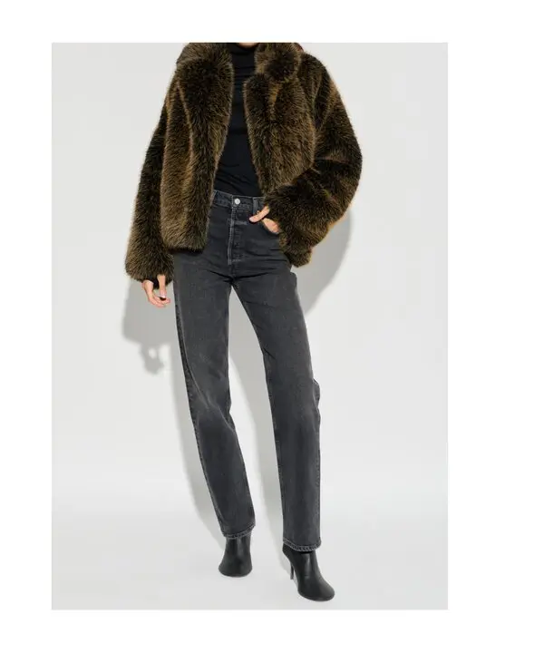 STAND STUDIO India Faux Fur Jacket