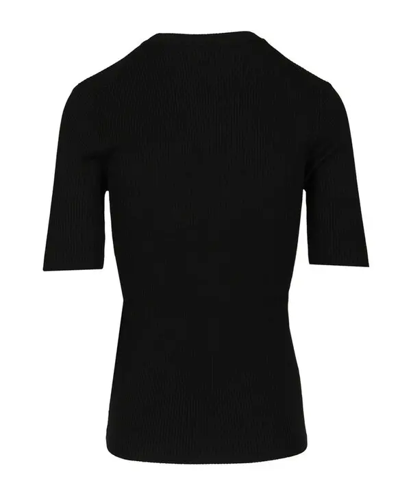 P.a.r.o.s.h Ribbed Short-sleeve Top