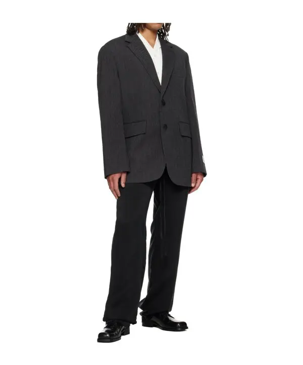 WOOYOUNGMI Single-breasted Long-sleeved Suit Jacket