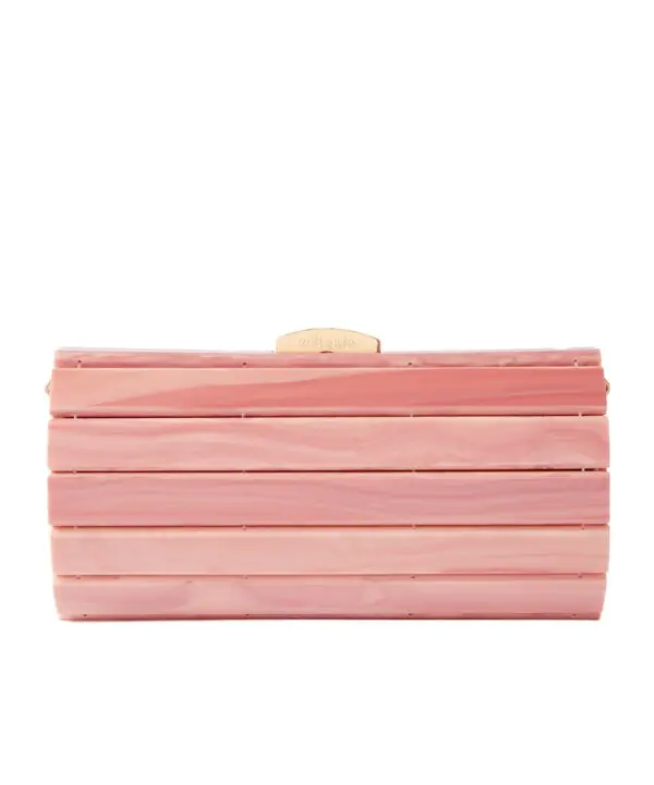Cult Gaia Rolie Polie Mini Clutch - Pink