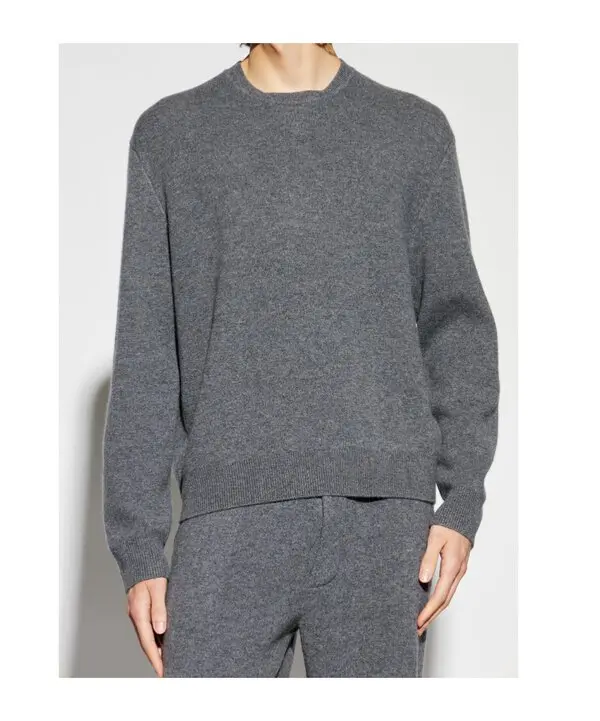 LISA YANG Edmond Ribbed Knit Sweater - Graphite