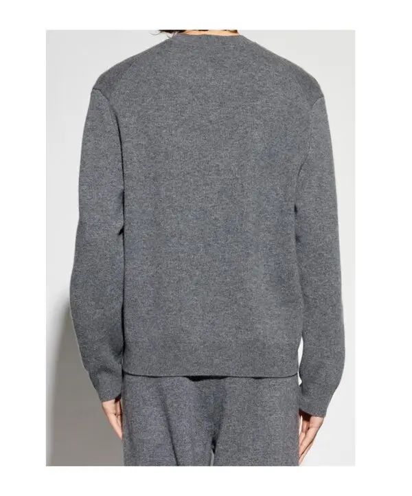 LISA YANG Edmond Ribbed Knit Sweater - Graphite
