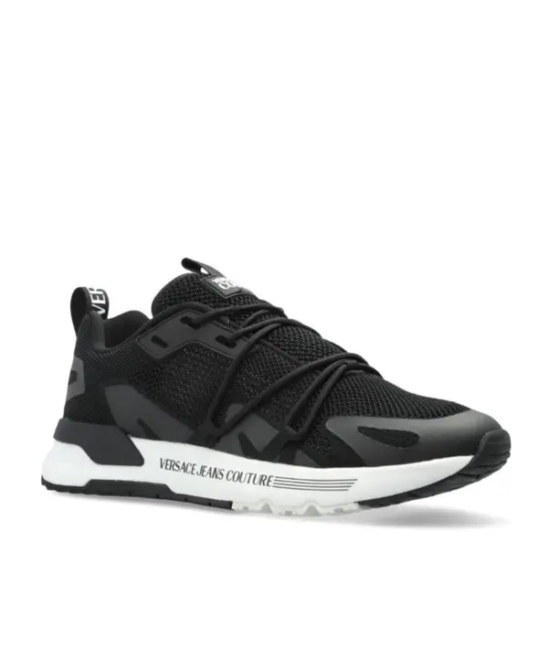 Versace Logo Strap Sneakers