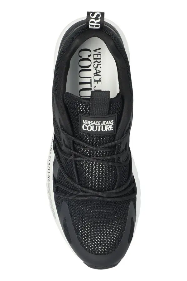 Versace Logo Strap Sneakers