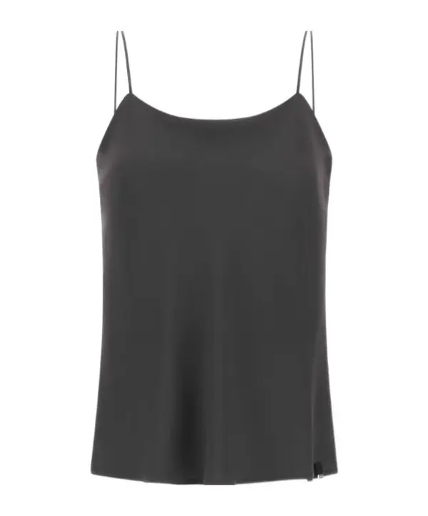 Herno Sleeveless Top - Black