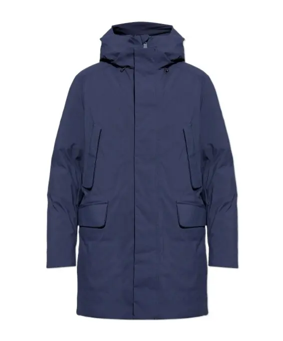 SAVE THE DUCK Elon Zip-up Parka - Blue