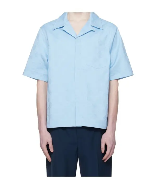 Casablanca Monogram Short-sleeve Shirt