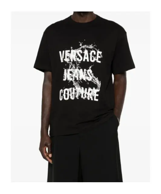 Versace Logo Print T-shirt