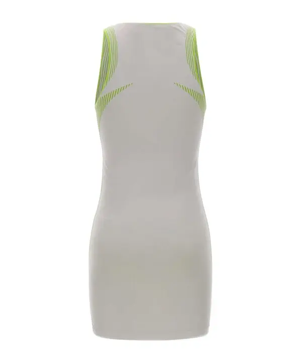 Casablanca Zip-front Sleeveless Dress
