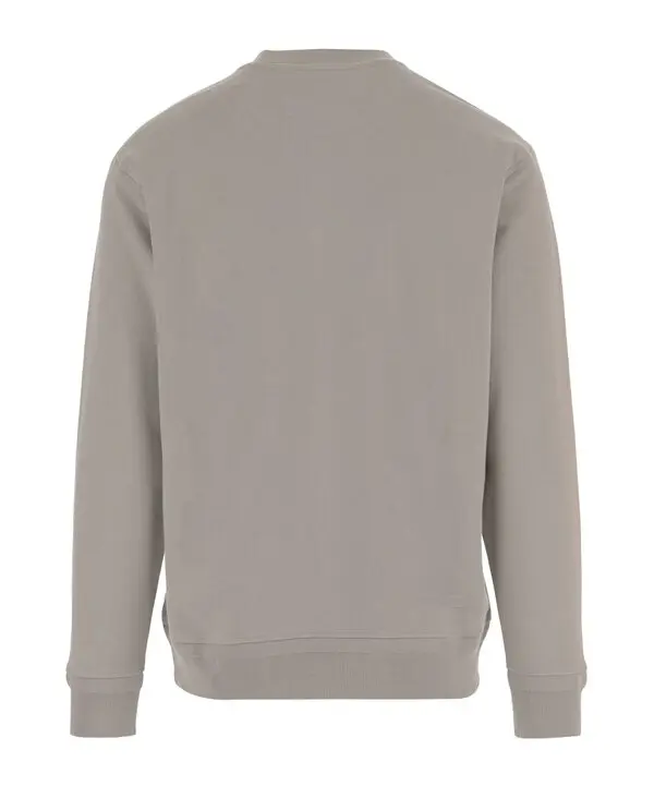 C.P. COMPANY Logo Embroidered Crewneck Sweatshirt - Gray