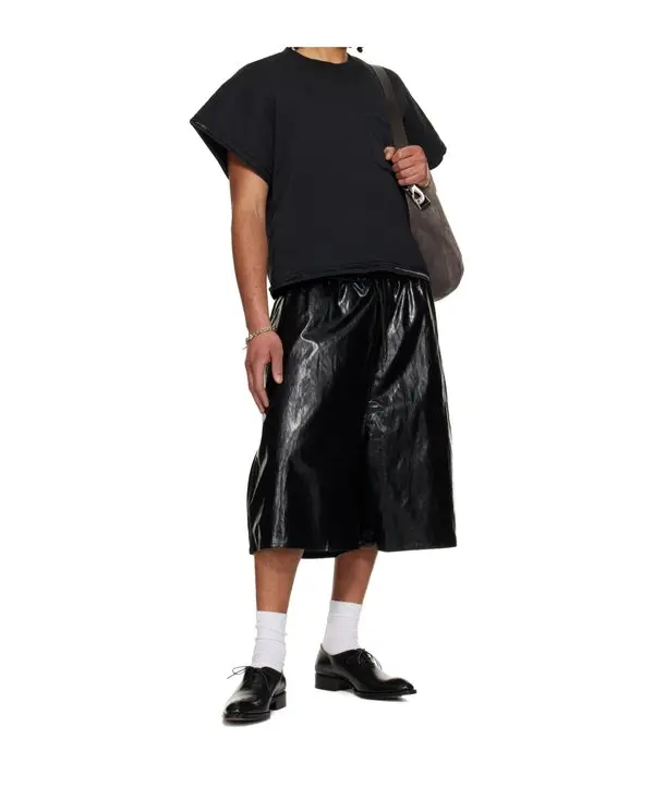 LU'U DAN Crew Neck Short-sleeved T-shirt