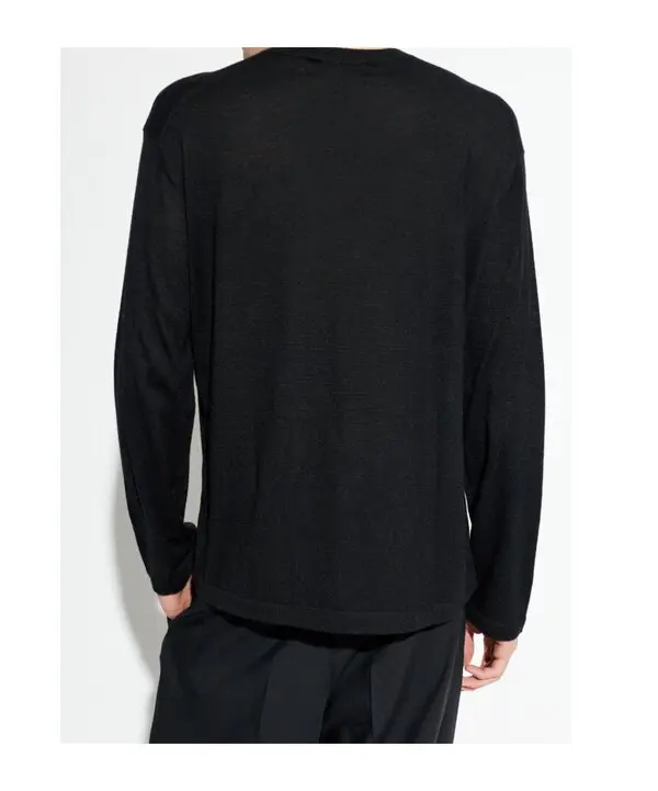 LISA YANG Nathaniel Crewneck Sweater - Black