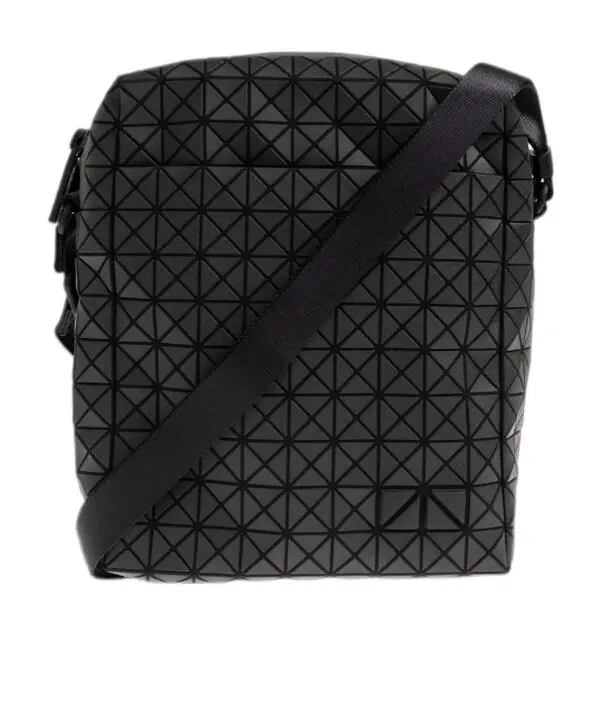 Issey Miyake Geometric Messenger Bag - Black