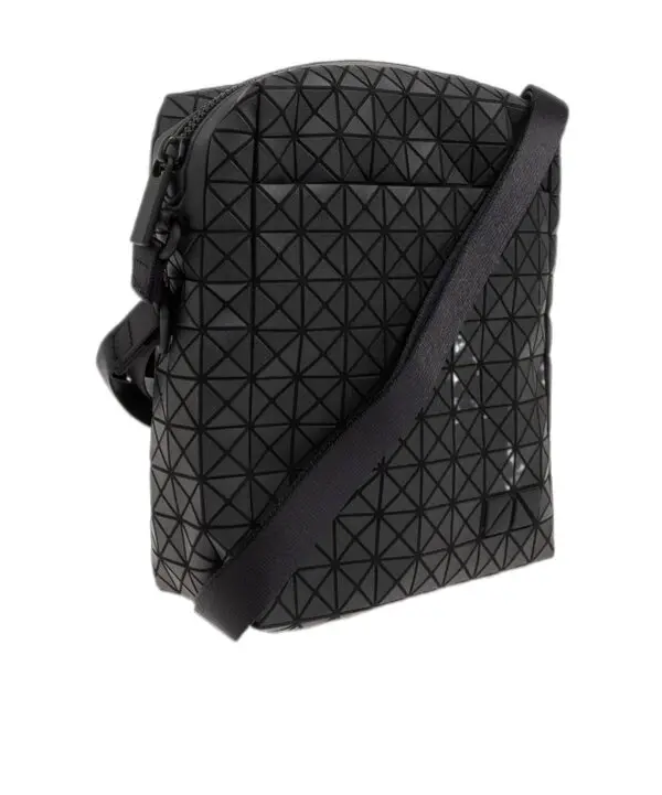 Issey Miyake Geometric Messenger Bag - Black