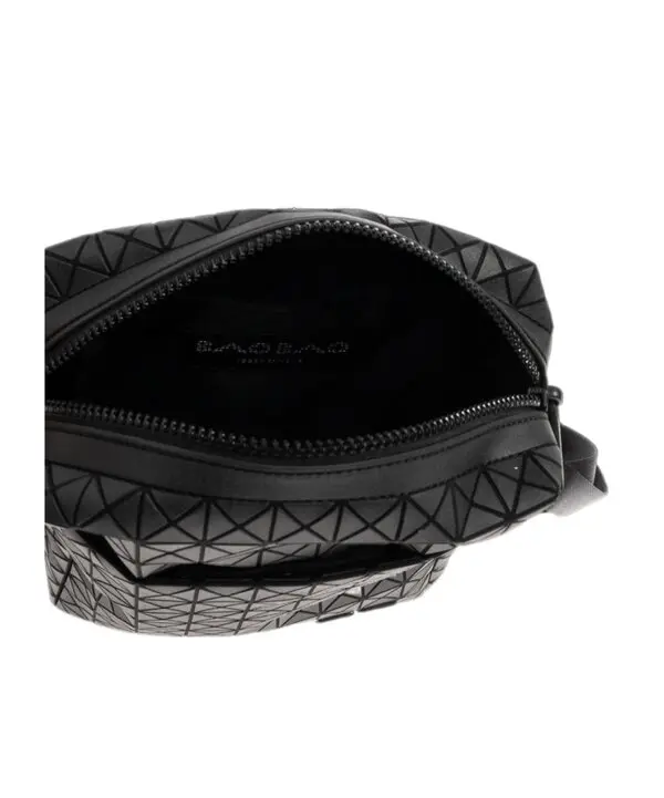Issey Miyake Geometric Messenger Bag - Black