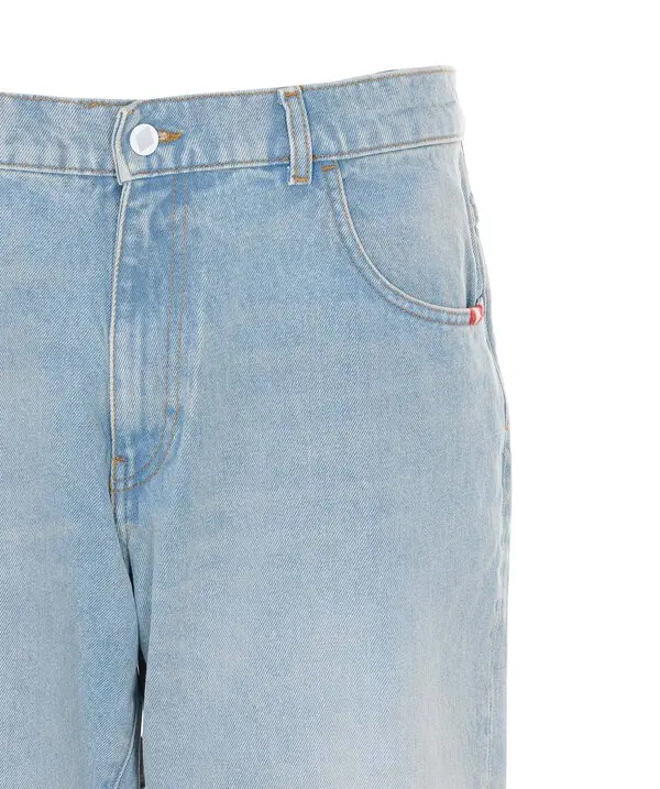 AMISH SUPPLIES James Wide-leg Jeans - Gray