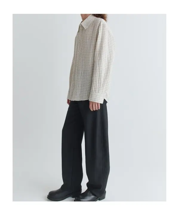 Séfr Textured Check Shirt