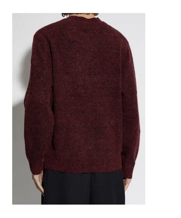 SAMSOE SAMSOE Safloyd V-neck Knitted Sweater - Black