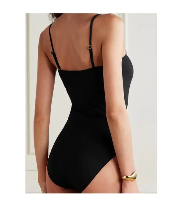NILI LOTAN Spaghetti Strap One Piece Swimsuit