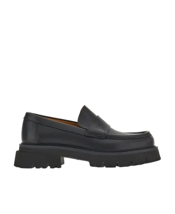 FERRAGAMO Leather Loafers