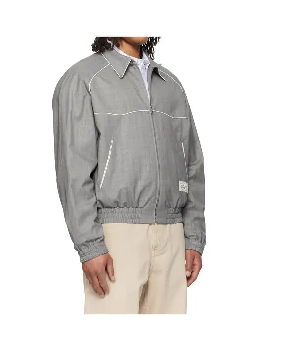 WOOYOUNGMI Wool Blend Twill Casual Jacket