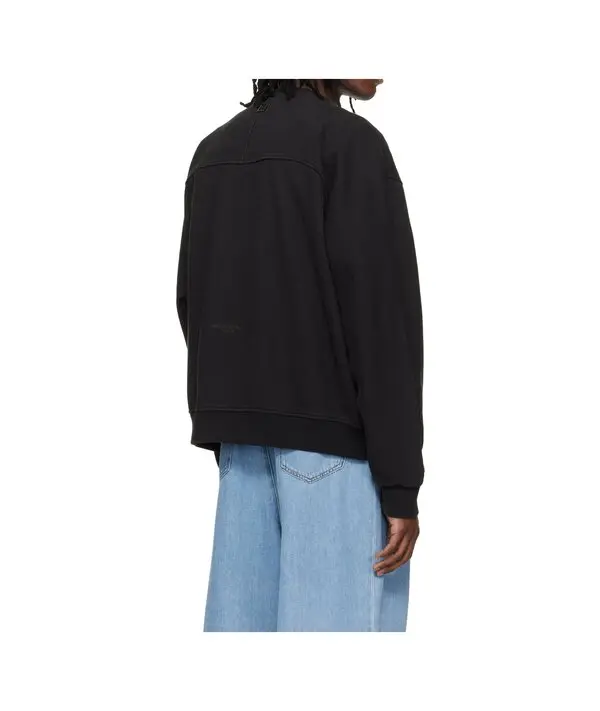 WOOYOUNGMI Zippered Long-sleeved Sweatshirt