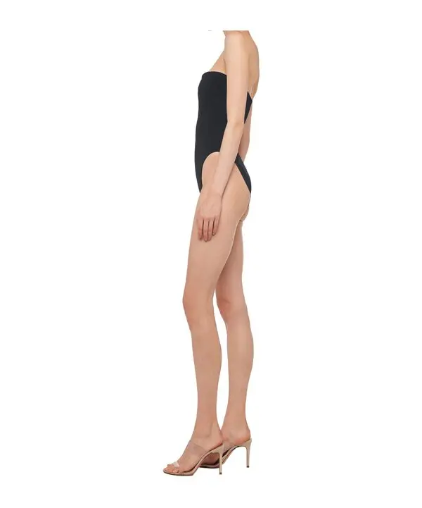 Norma Kamali Bishop Strapless Bodysuit