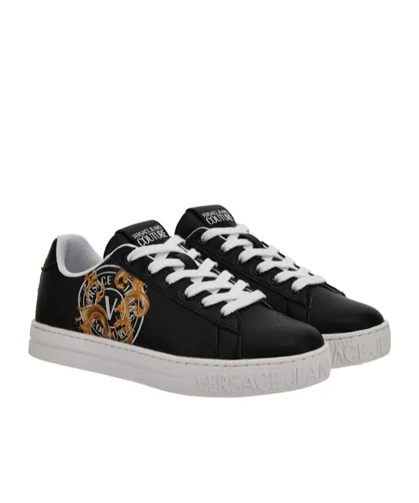 Versace Logo Print Low-top Sneakers