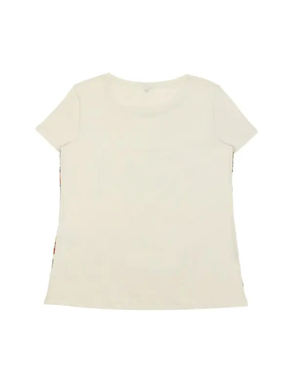 Max Mara Round Neck Printed Short Sleeve T-shirt