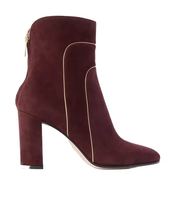 GIANVITO ROSSI 85 Suede Ankle Boots