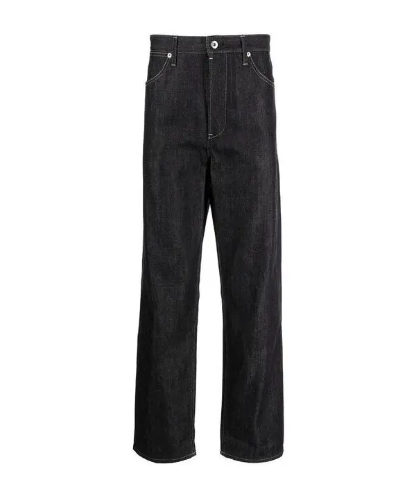 JIL SANDER Wide-leg Jeans - Black