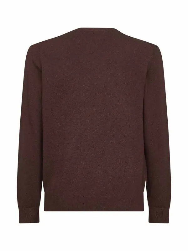 MC2 SAINT BARTH Embroidered Crewneck Jumper - Brown
