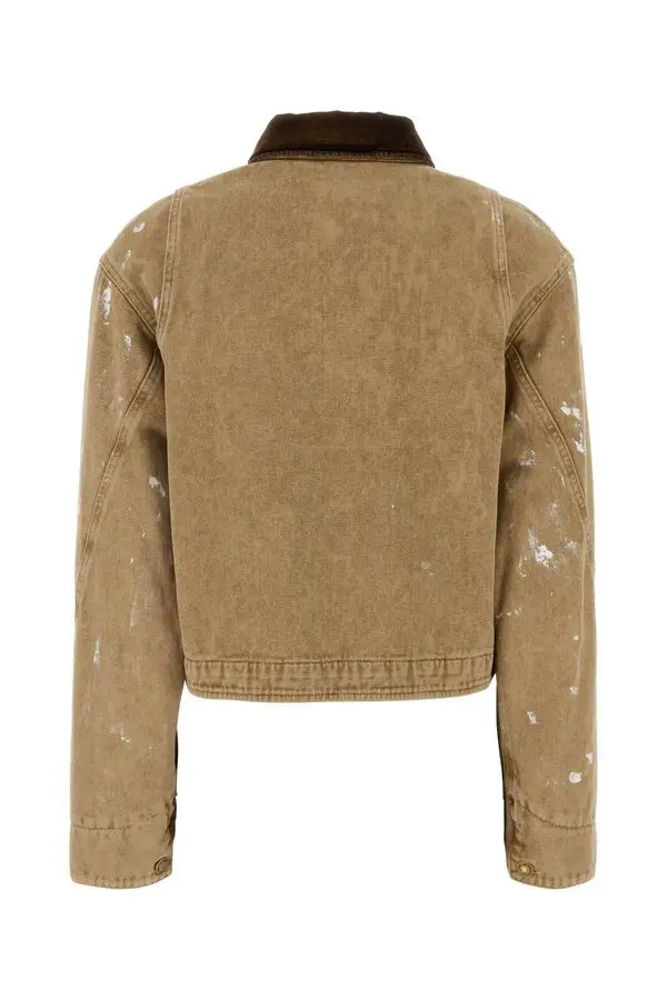 Moschino Paint Splatter Zip Jacket