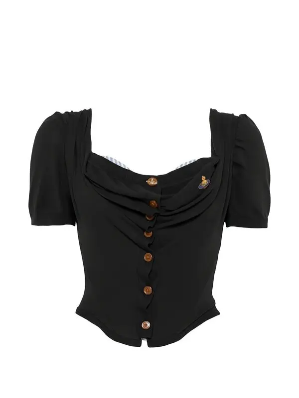 VIVIENNE WESTWOOD Corset Logo Shirt